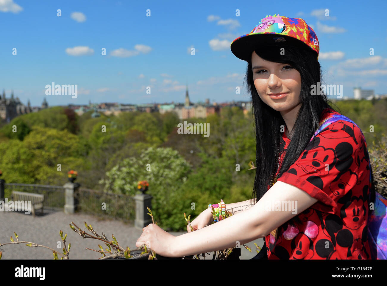 German singer Jamie-Lee Kriewitz is visiting the open-air museum ...
