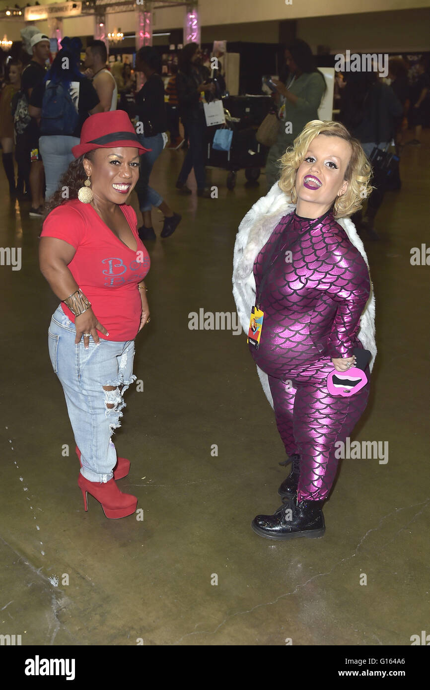 Tonya Reneé Banks and Terra Jole at RuPaul's DragCon at the Convention ...