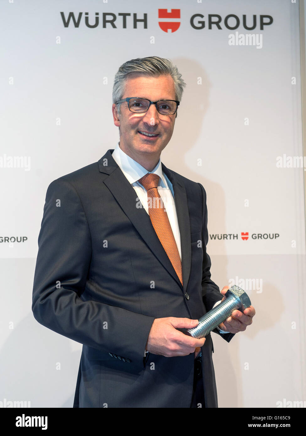 Schwaebisch-Hall, Germany. 10th May, 2016. Robert Friedmann, spokesman ...