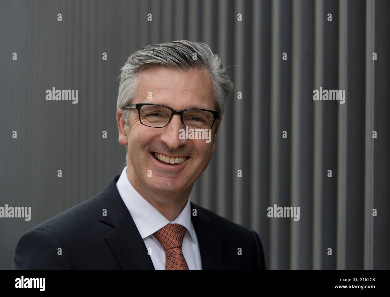 Schwaebisch-Hall, Germany. 10th May, 2016. Robert Friedmann, spokesman ...