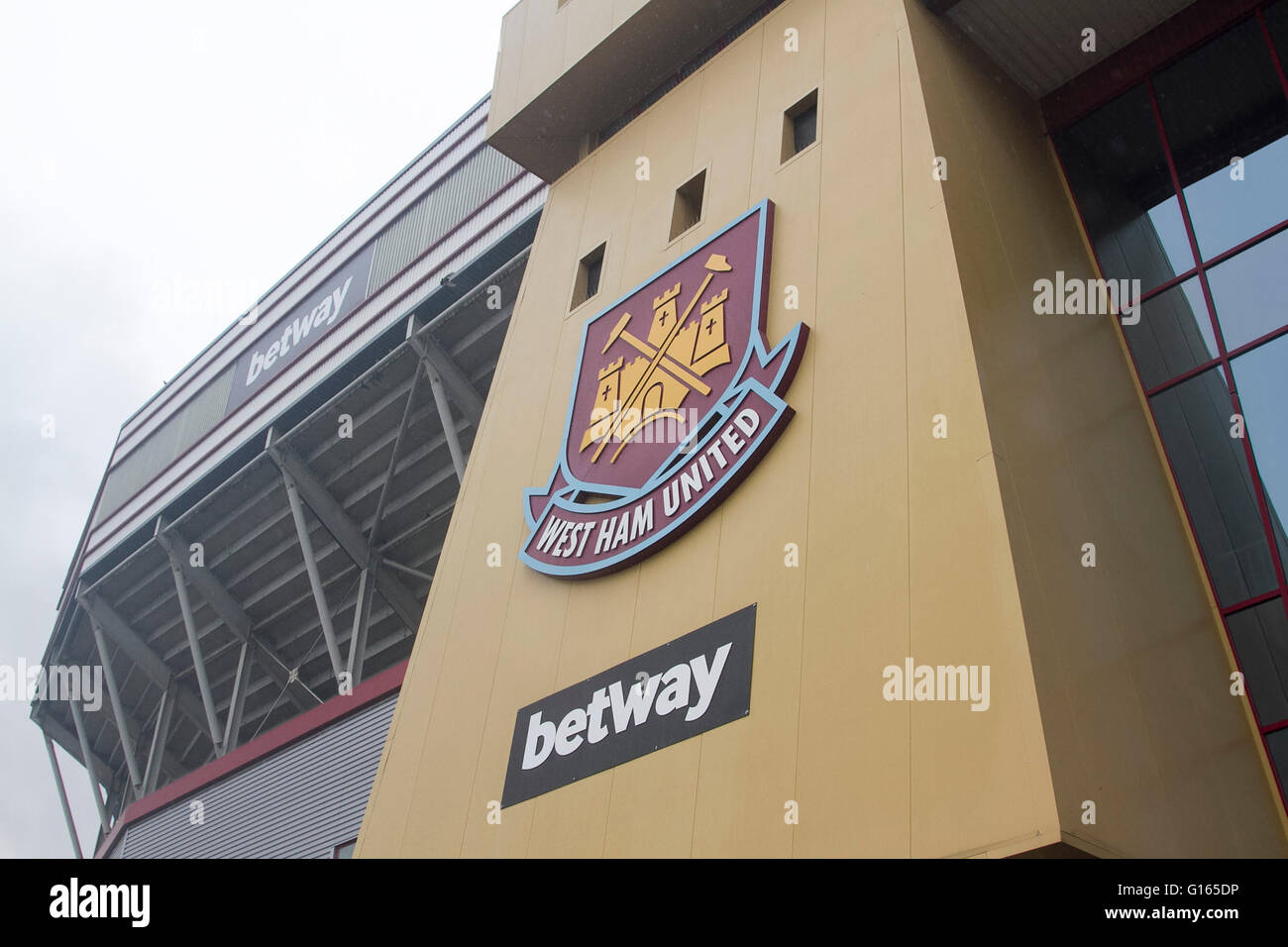 Upton Park London, UK. 10th May. West Ham United Football club plays ...