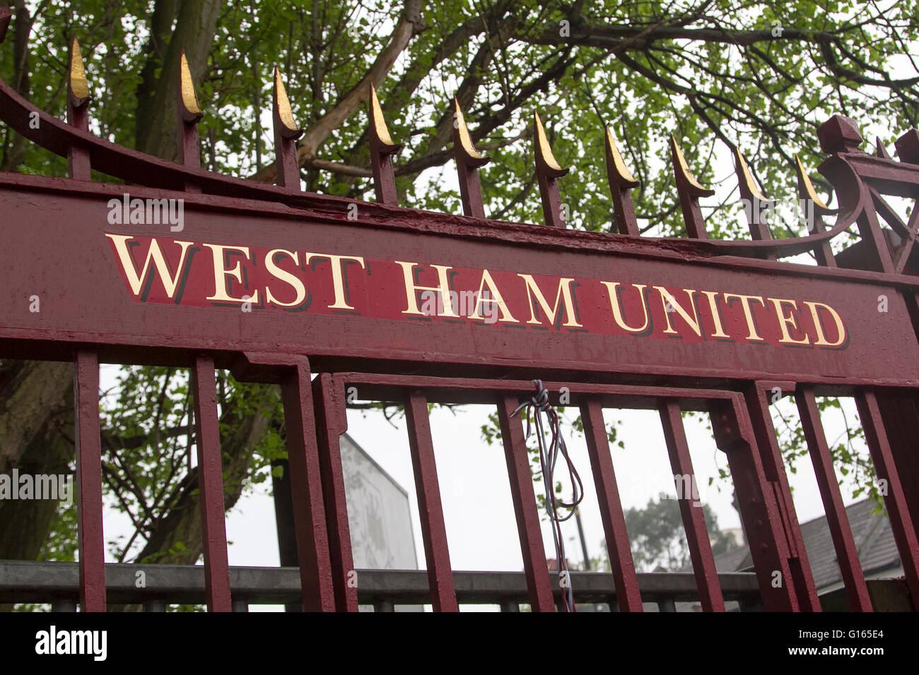 Upton Park London, UK. 10th May. West Ham United Football club plays ...