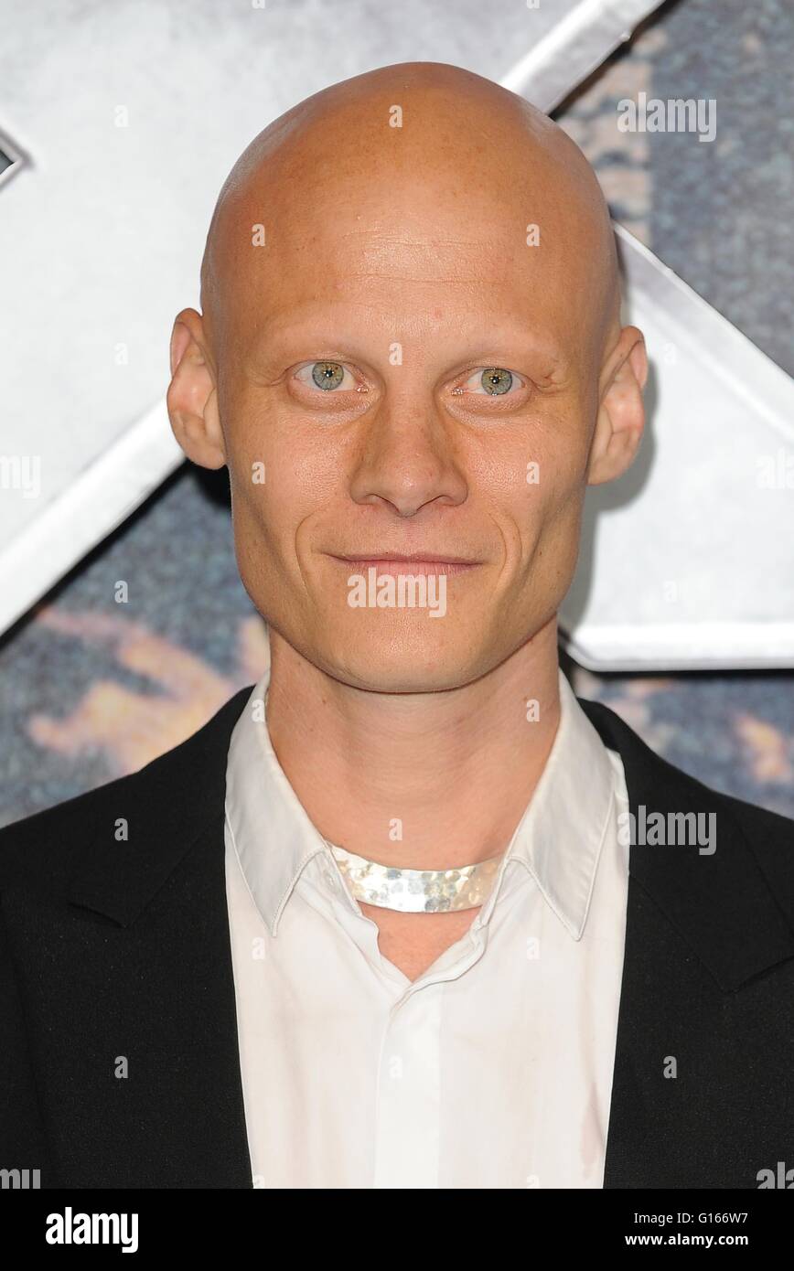 London, UK. 9th May, 2016. Tomas Lemarquis at the X -Men Apocalypse ...