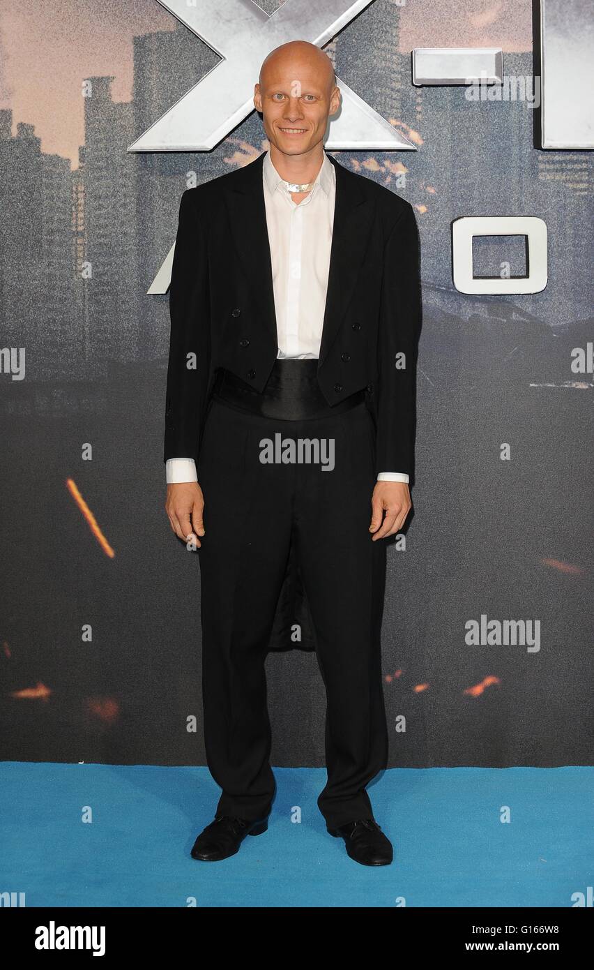 London, UK. 9th May, 2016. Tomas Lemarquis at the X -Men Apocalypse ...