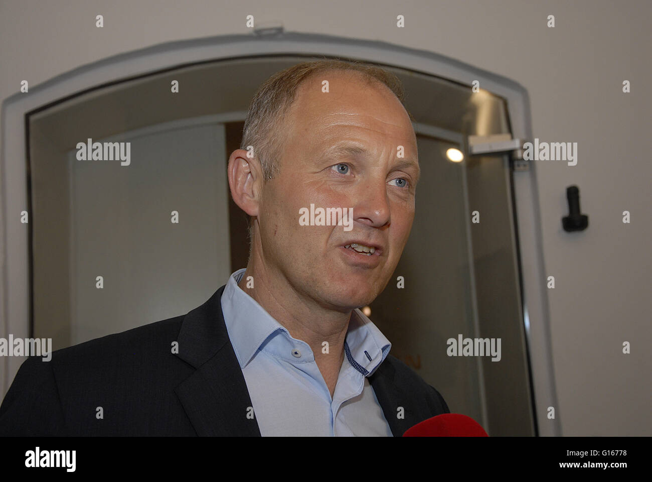 Copenhagen, Denmark. 10th May, 2016.Martin Damm Chairman for danish ...