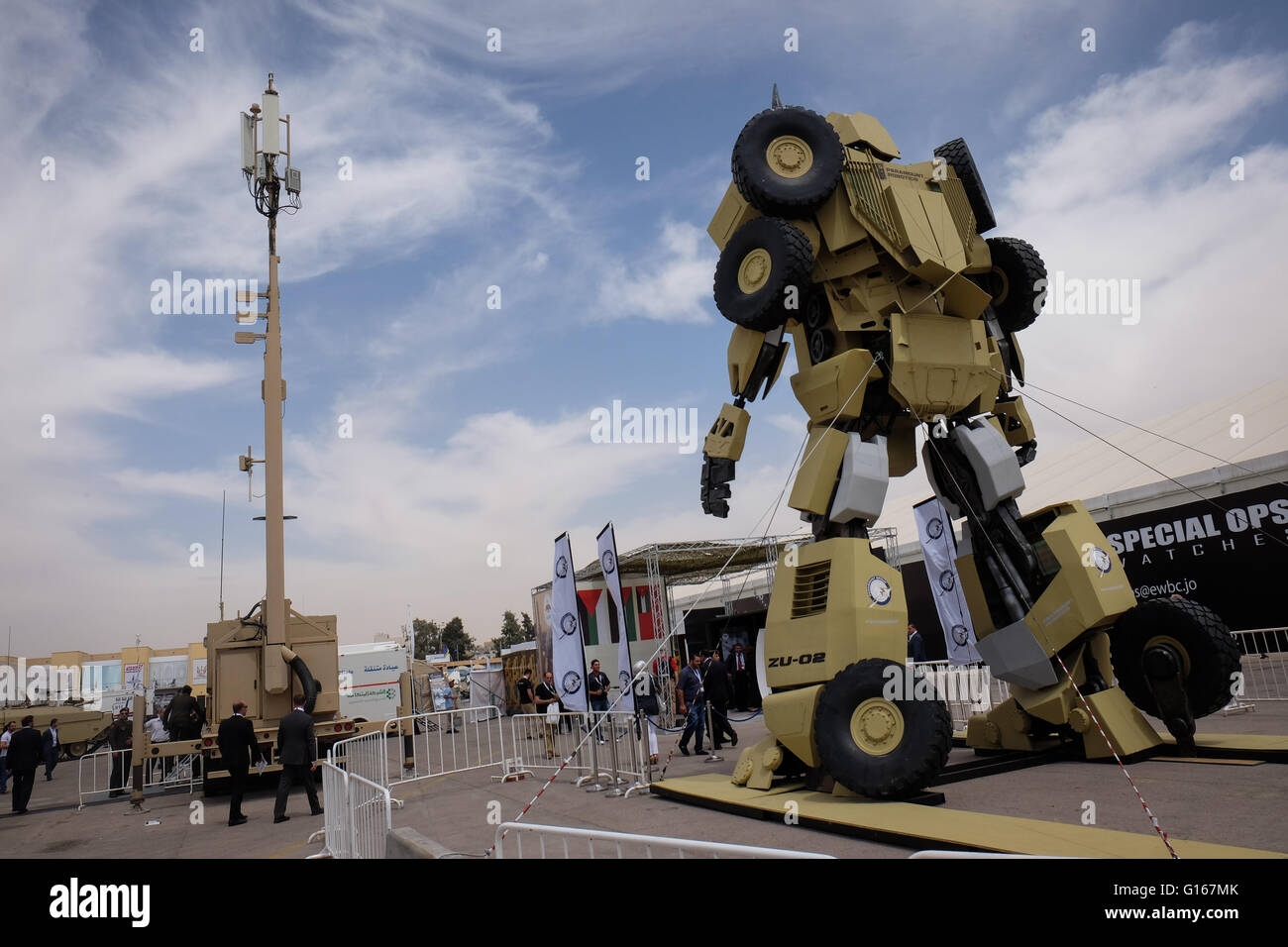 Amman, Jordan - May 10, 2016 : Opening of Sofex 11th "The Special ...