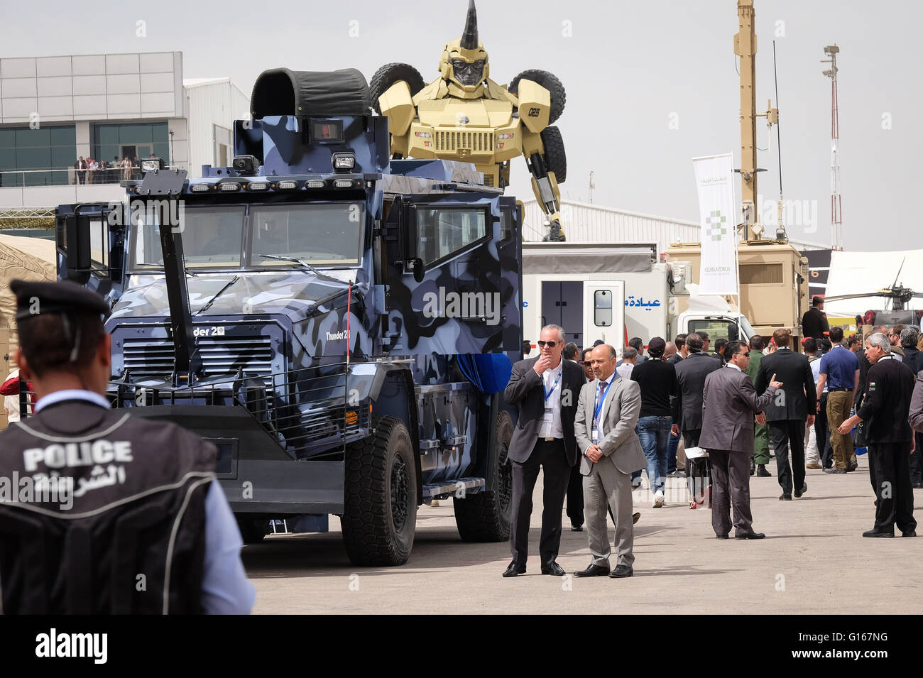 Amman, Jordan - May 10, 2016 : Opening of Sofex 11th "The Special ...