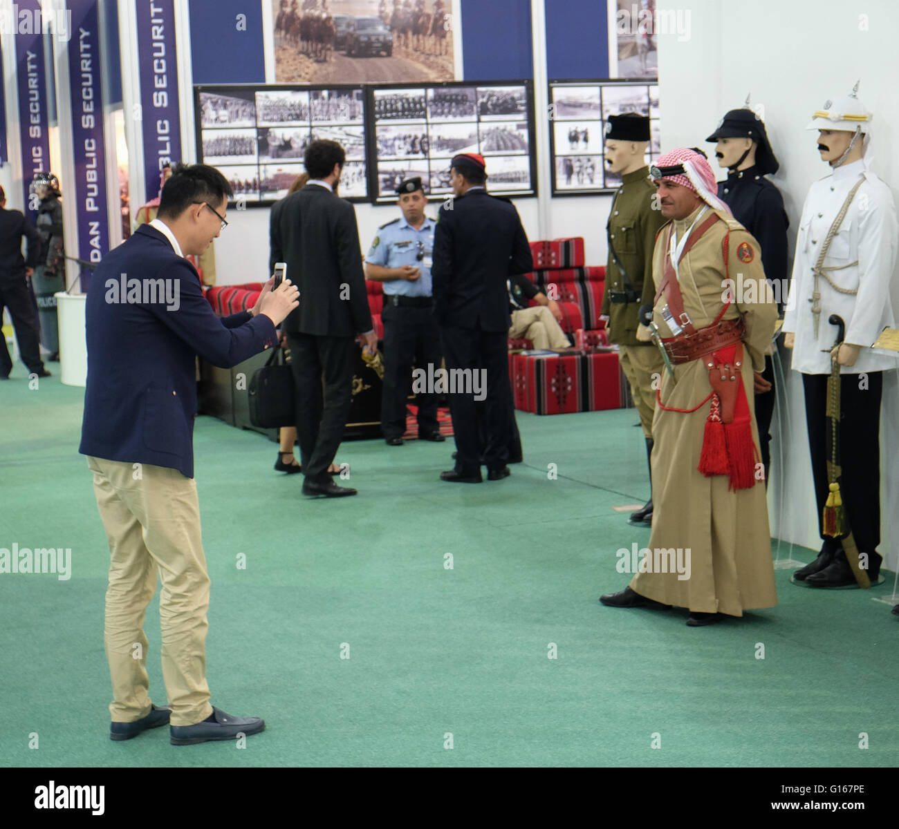 Amman, Jordan - May 10, 2016 : Opening of Sofex 11th "The Special ...