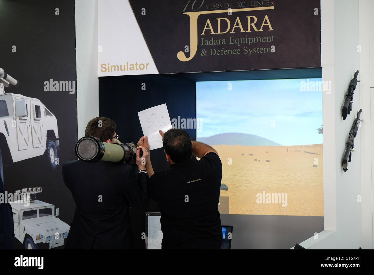 Amman, Jordan - May 10, 2016 : Opening of Sofex 11th "The Special ...