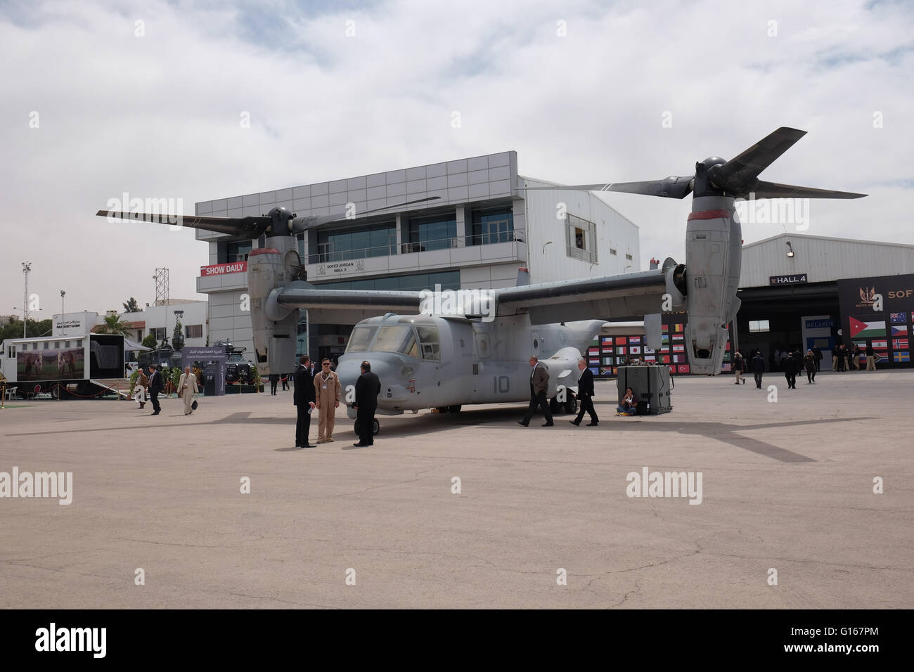 Amman, Jordan - May 10, 2016 : Opening of Sofex 11th "The Special ...