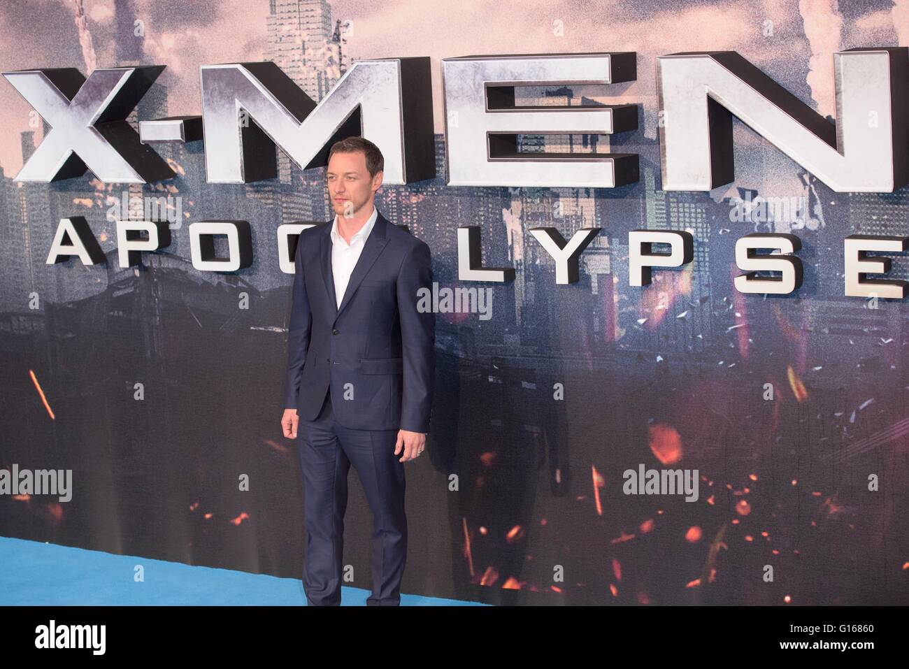London.UK. James McAvoy at the X -Men Apocalypse premiere, BFI Imax ...