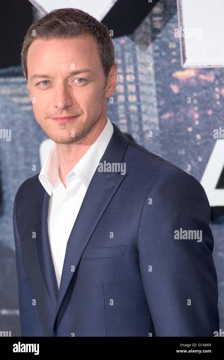 London.UK. James McAvoy at the X -Men Apocalypse premiere, BFI Imax. 9th May 2016. Ref:LMK370 ...