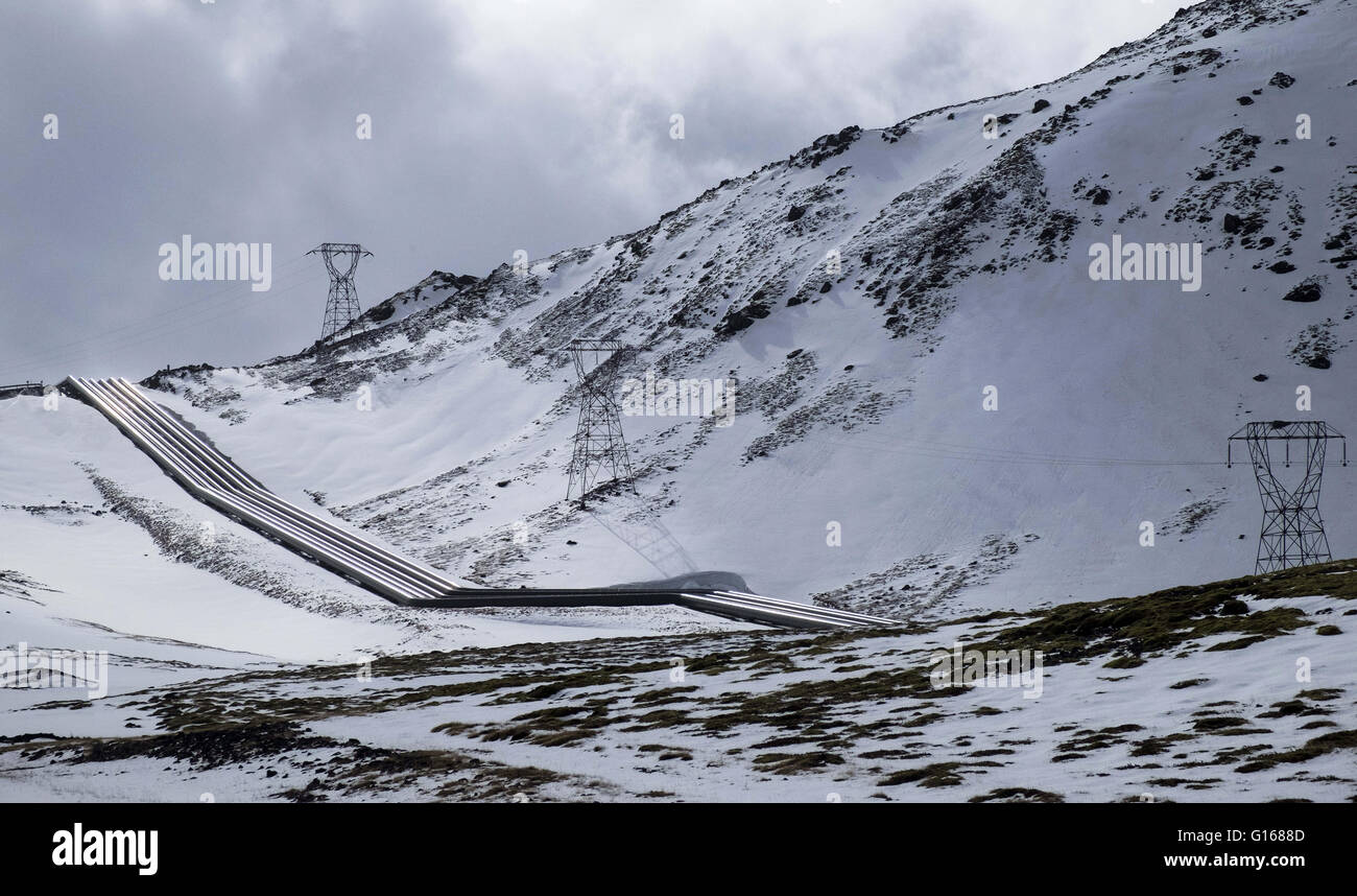 The Hellisheidi geothermal power plant was developed in an area of 13 ...