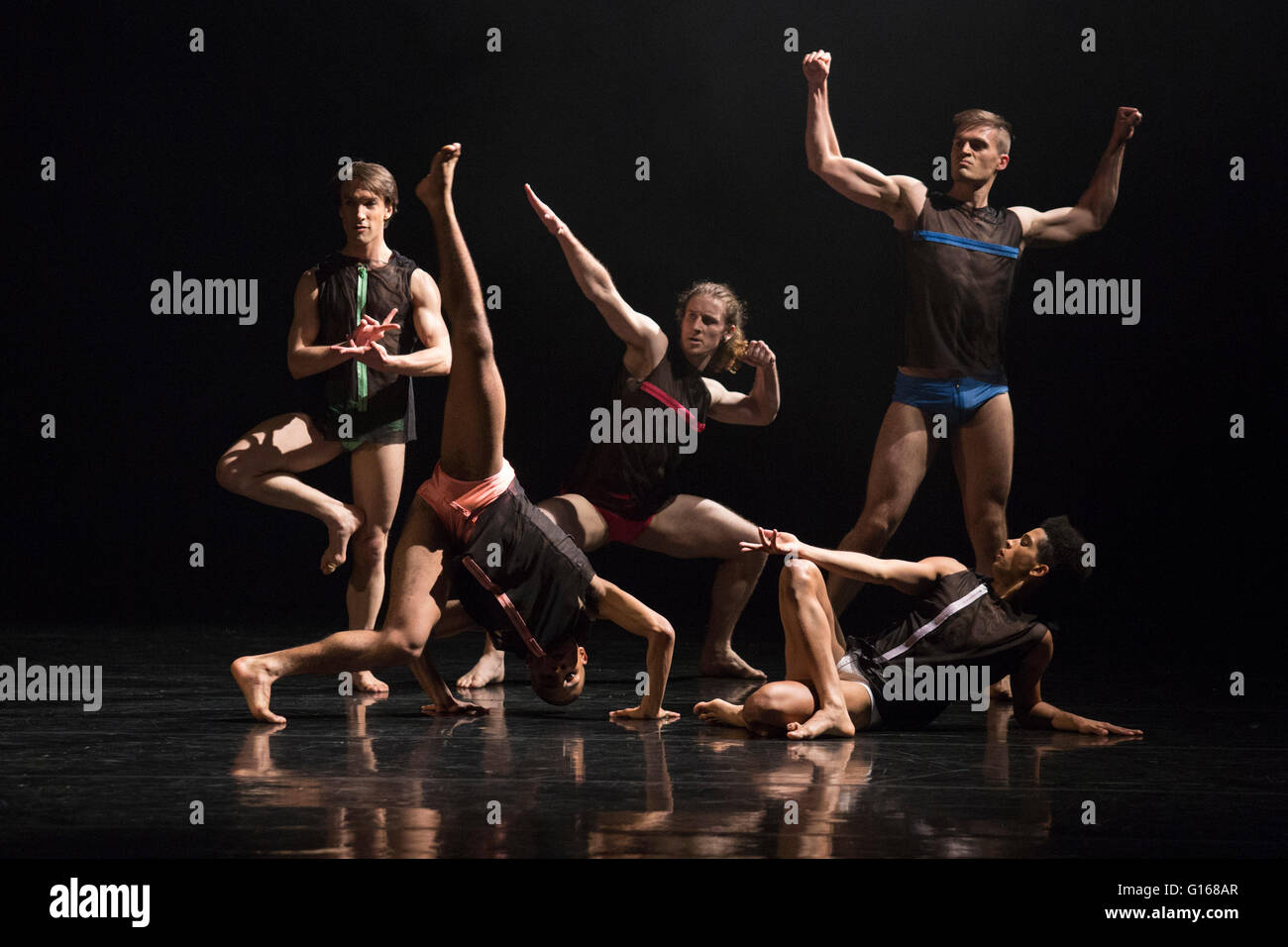 London, UK. 10 May 2016. 28 dancers from Rambert and the Rambert School ...