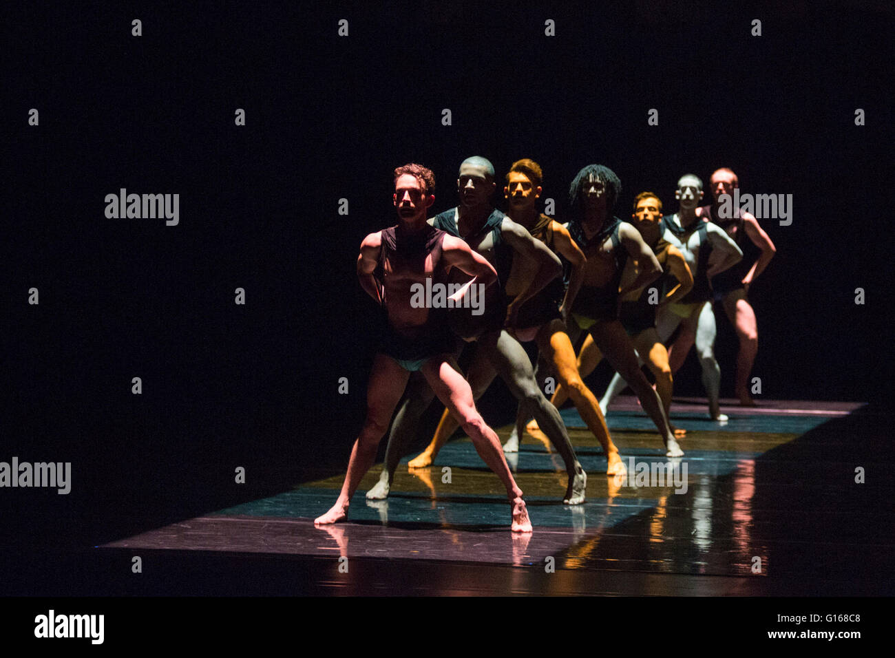 London, UK. 10 May 2016. 28 dancers from Rambert and the Rambert School ...