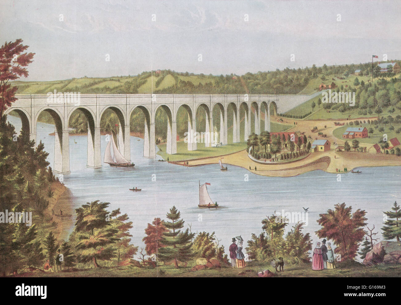 Stone Arch Bridge Construction