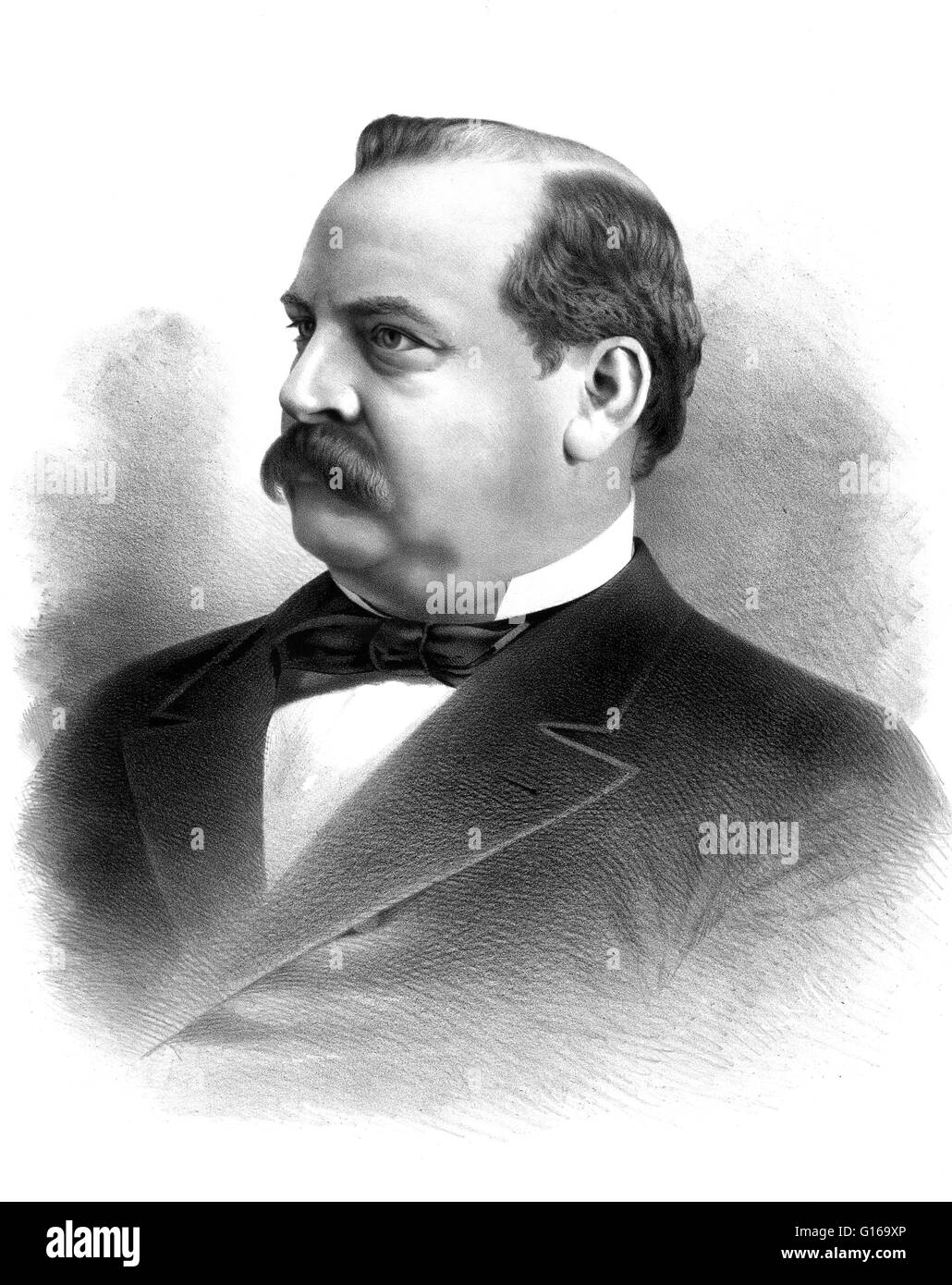 Stephen grover cleveland Black and White Stock Photos & Images - Alamy