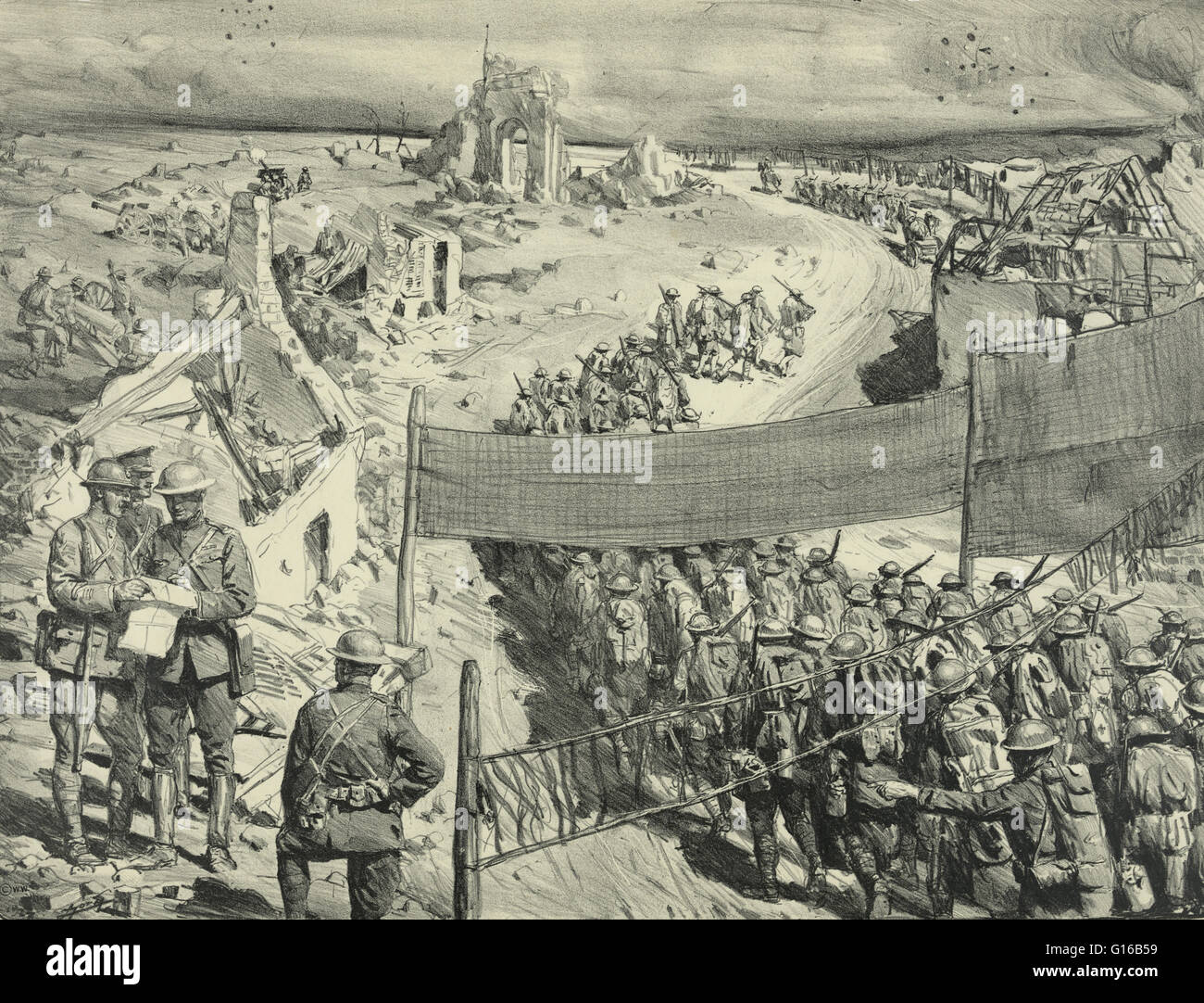 War landscape hi-res stock photography and images - Alamy