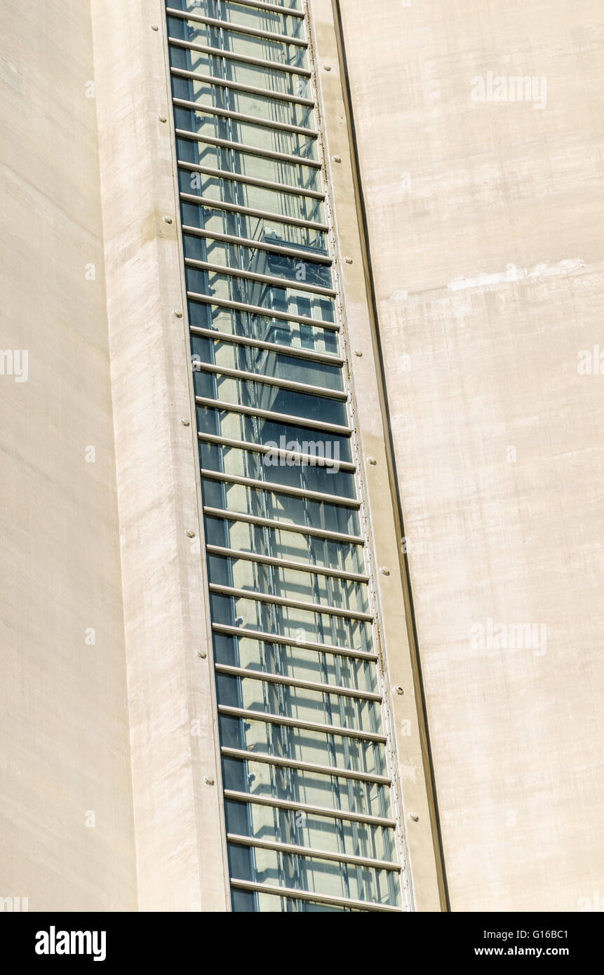 Toronto, Canada - 26 may 2013: Elevator of CN tower in Toronto, Ontario ...