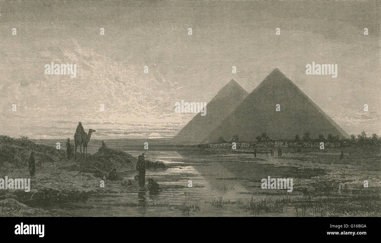 The Giza Necropolis (pyramids of Giza) is an archeological site on the ...