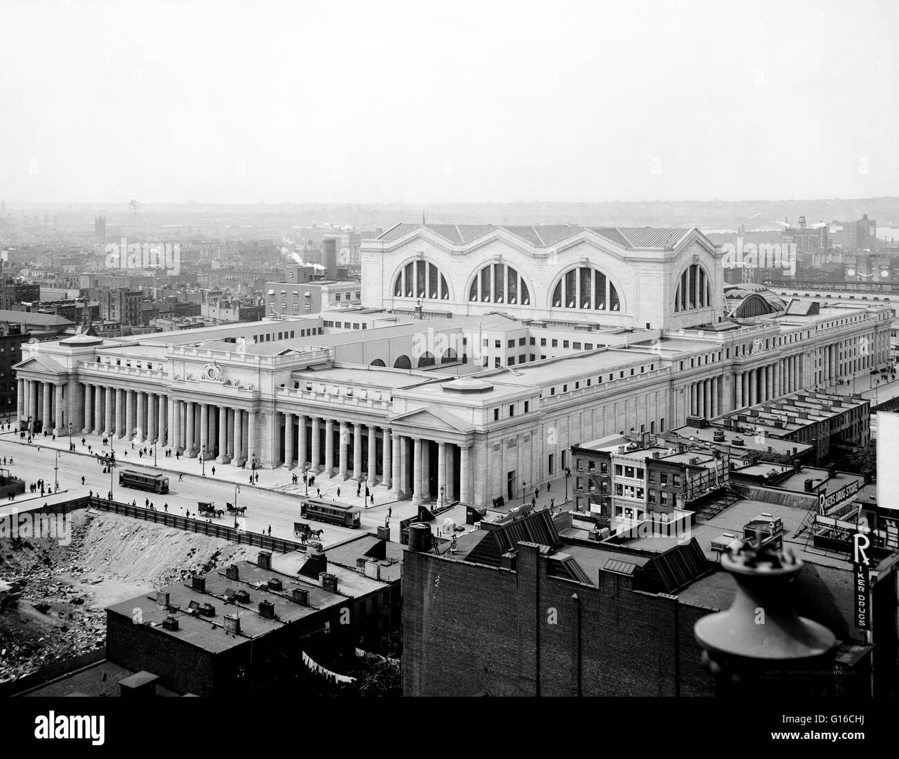 Pennsylvania Station was a historic railroad station, named for the Pennsylvania Railroad, its ...