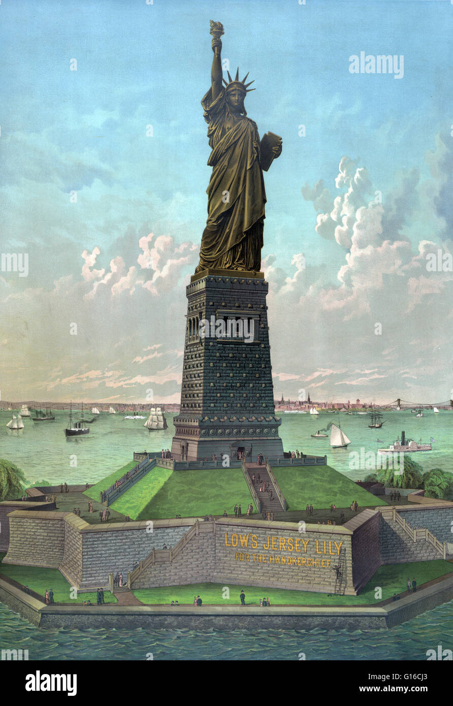 The Statue of Liberty is a colossal neoclassical sculpture on Liberty ...