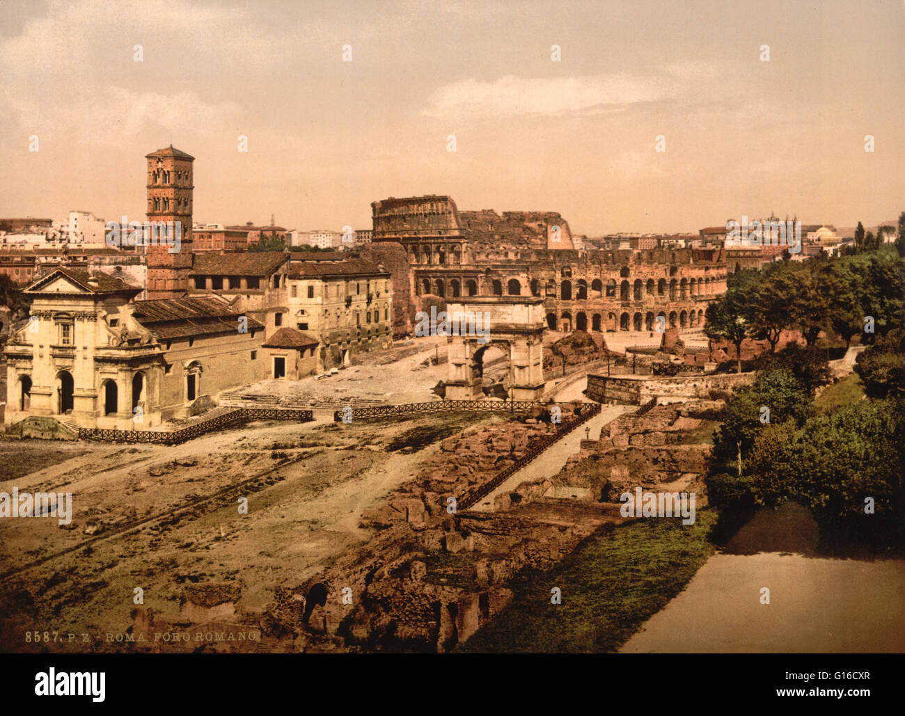 Ancient roman buildings hi-res stock photography and images - Alamy