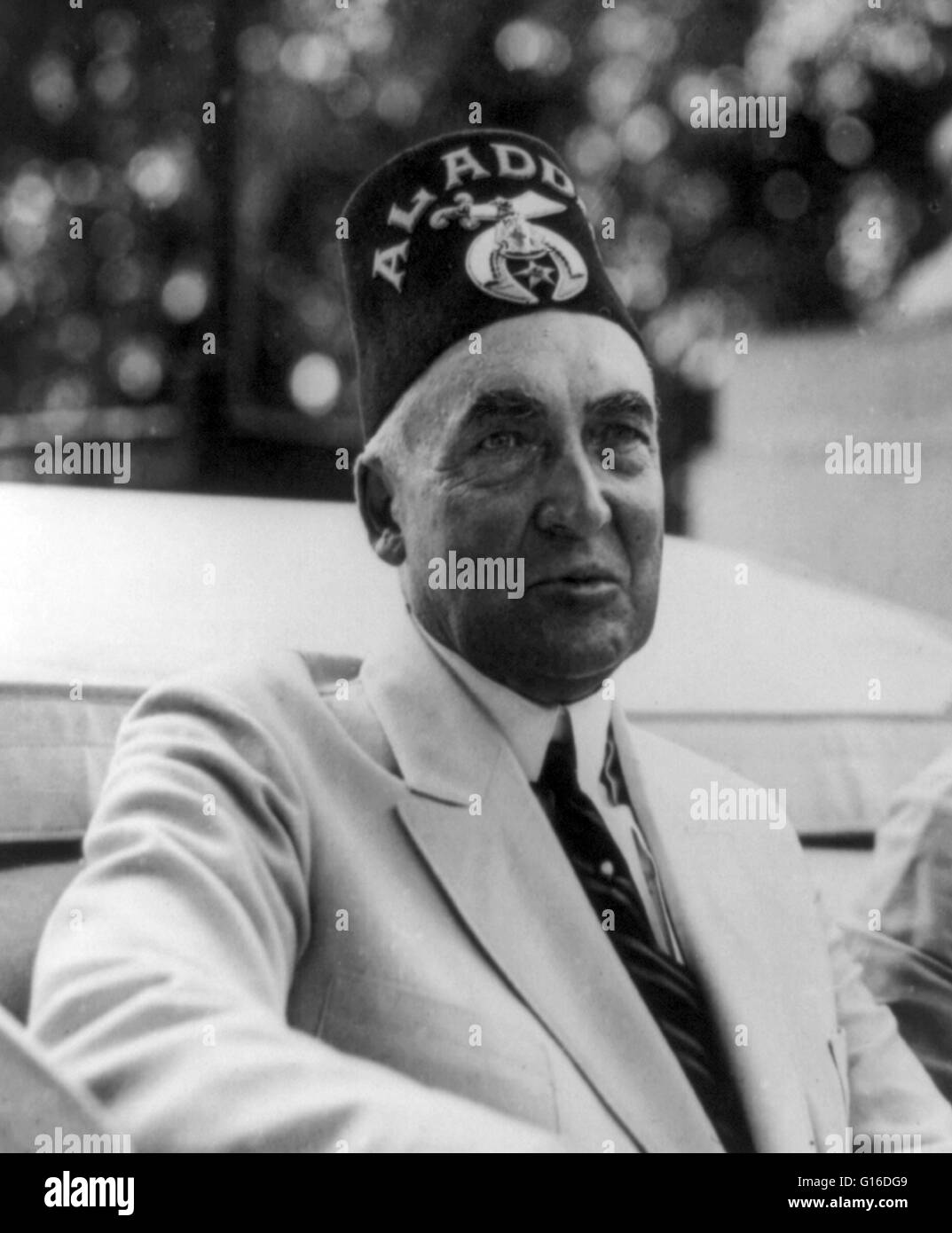 Warren g harding freemason hi-res stock photography and images - Alamy