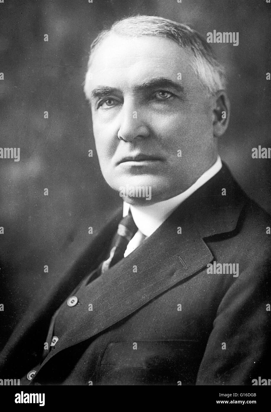 Warren Gamaliel Harding (November 2, 1865 - August 2, 1923) was the ...