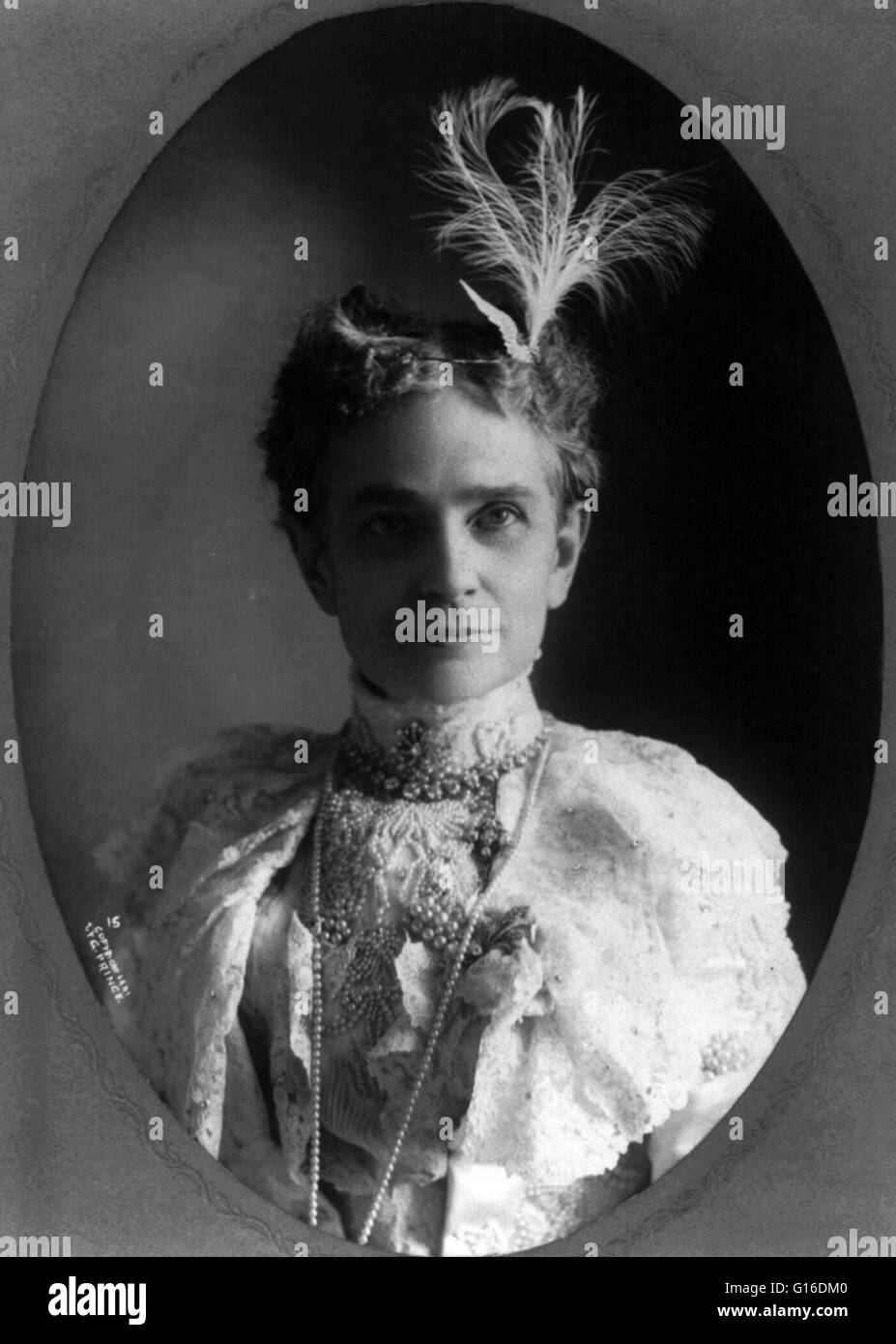 Ida Saxton McKinley (June 8, 1847 - May 26, 1907), wife of William ...
