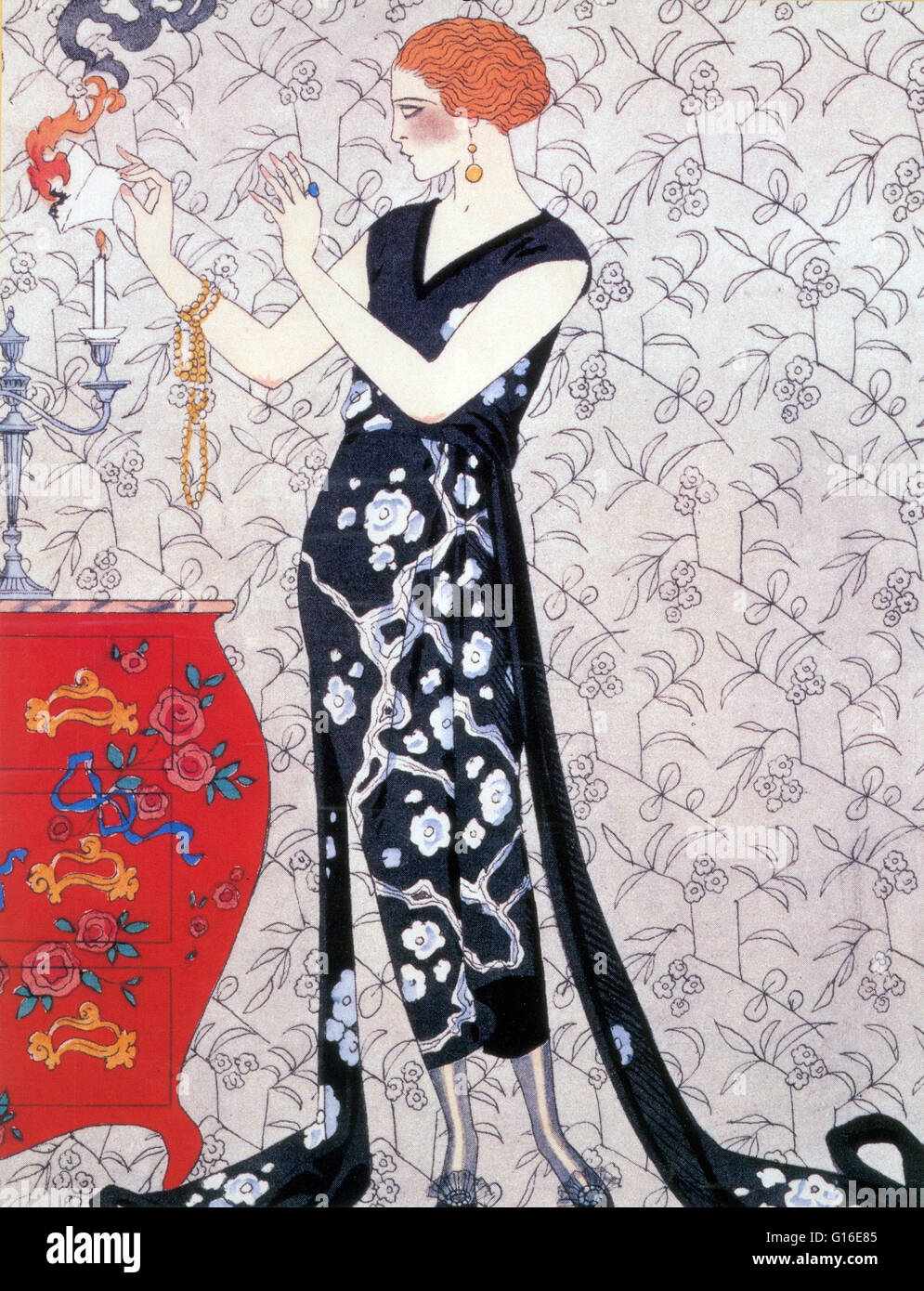 George barbier fashion hi-res stock photography and images - Alamy