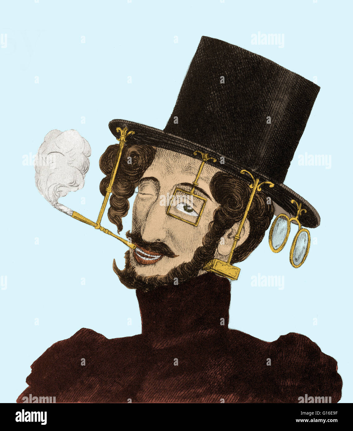 Top hat man 18th century hi-res stock photography and images - Alamy