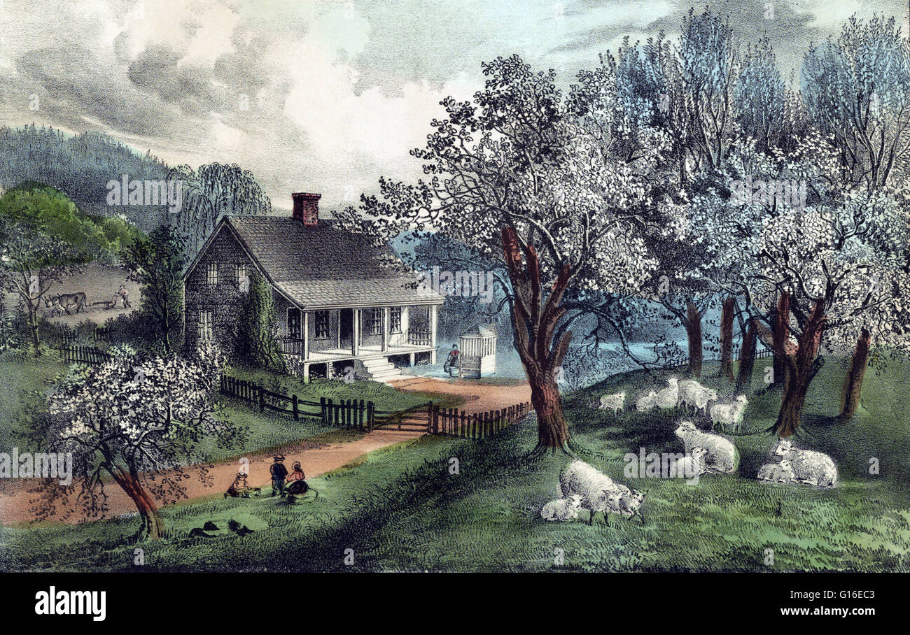 19th Century American Farm High Resolution Stock Photography and Images ...