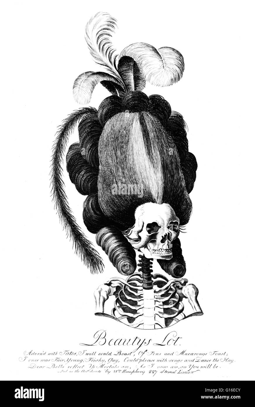 Skeleton wig Black and White Stock Photos & Images - Alamy