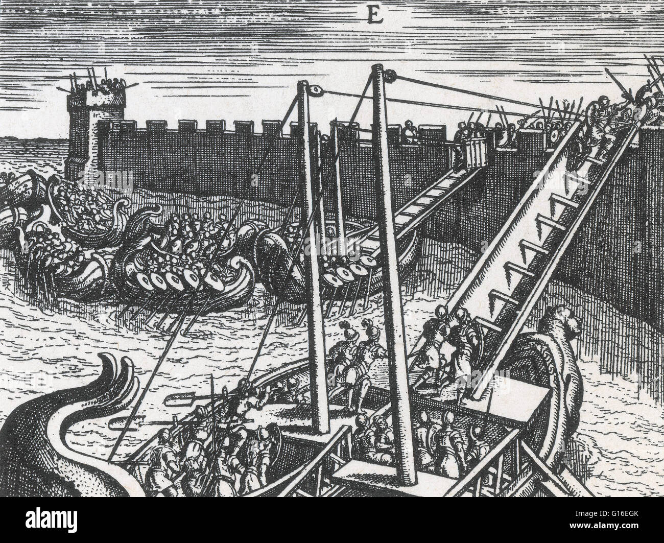 Scaling ladders hi-res stock photography and images - Alamy