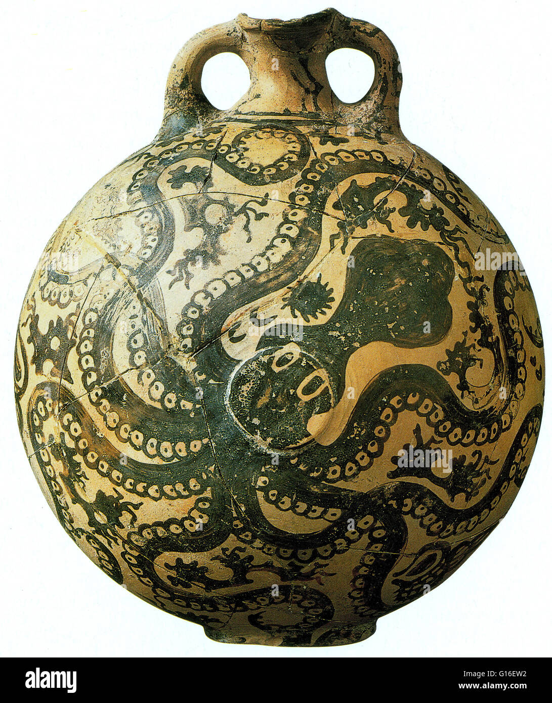 Minoan civilization octopus vase hi-res stock photography and images ...
