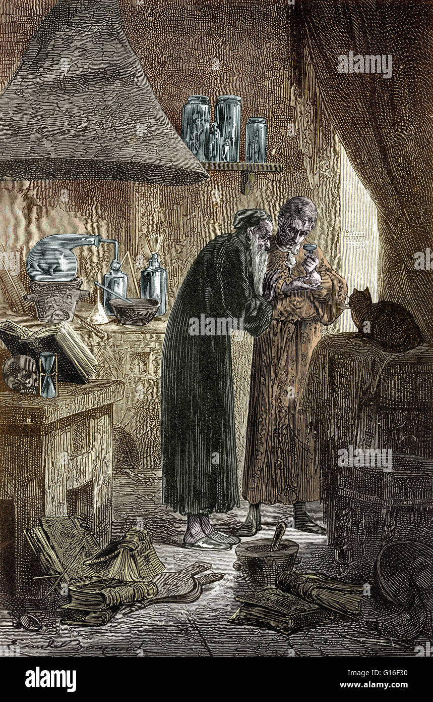 Illustration jan baptist van helmont hi-res stock photography and ...