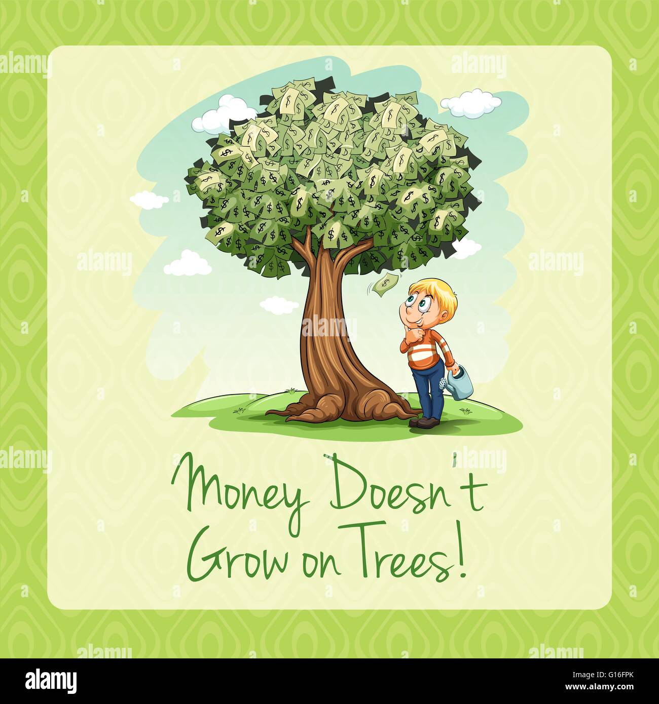 Money doesnt grow on trees hi-res stock photography and images - Alamy