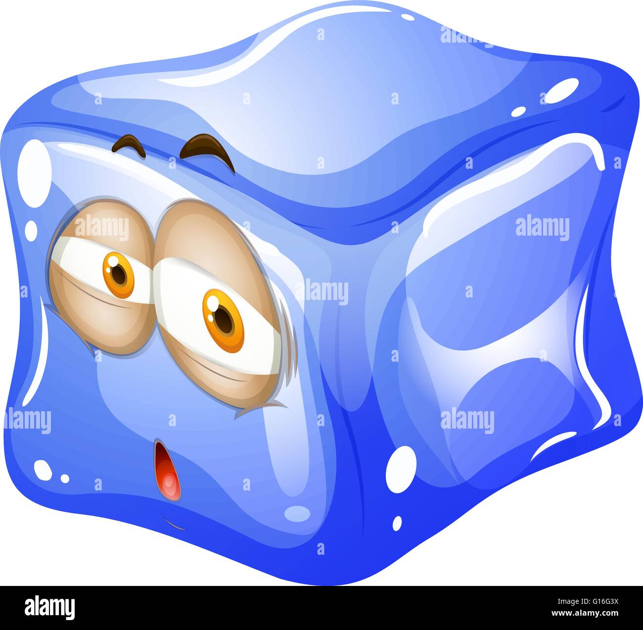 Ice blue eyes Stock Vector Images - Alamy