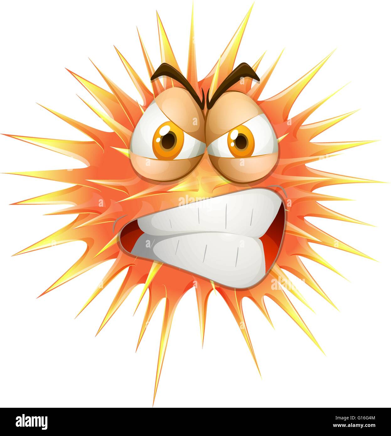 Spike eyes Stock Vector Images - Alamy