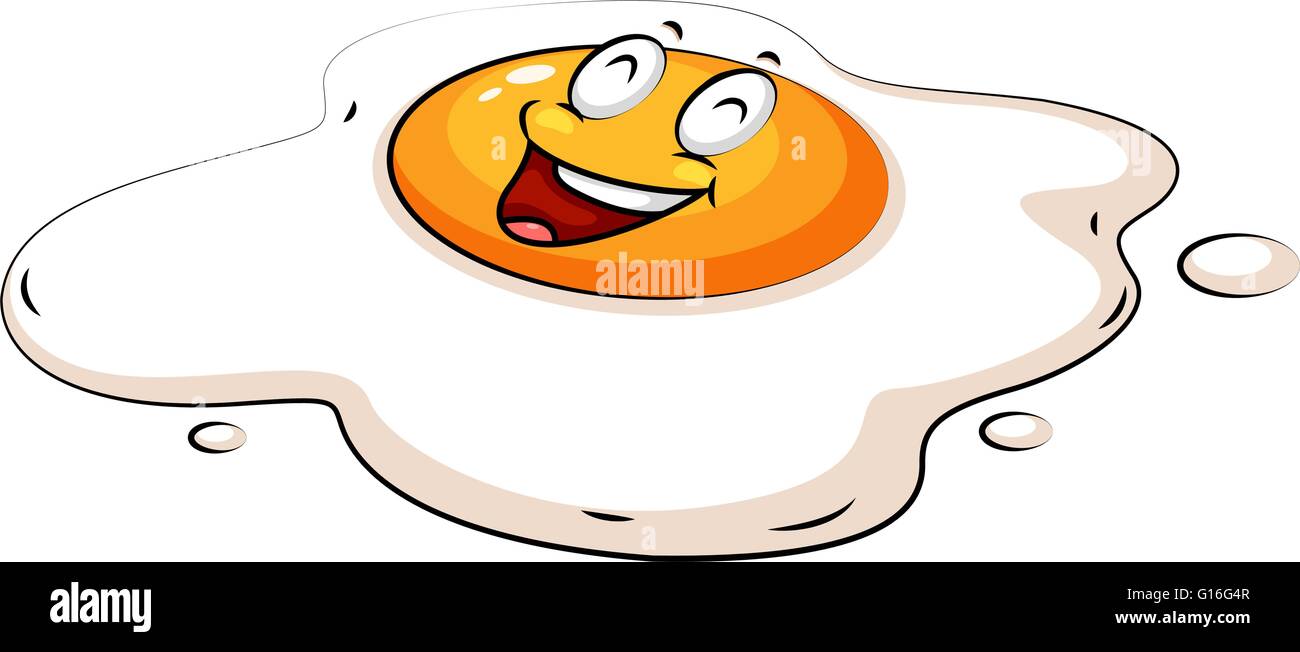 Red and white yolk of an egg Stock Vector Image & Art - Alamy