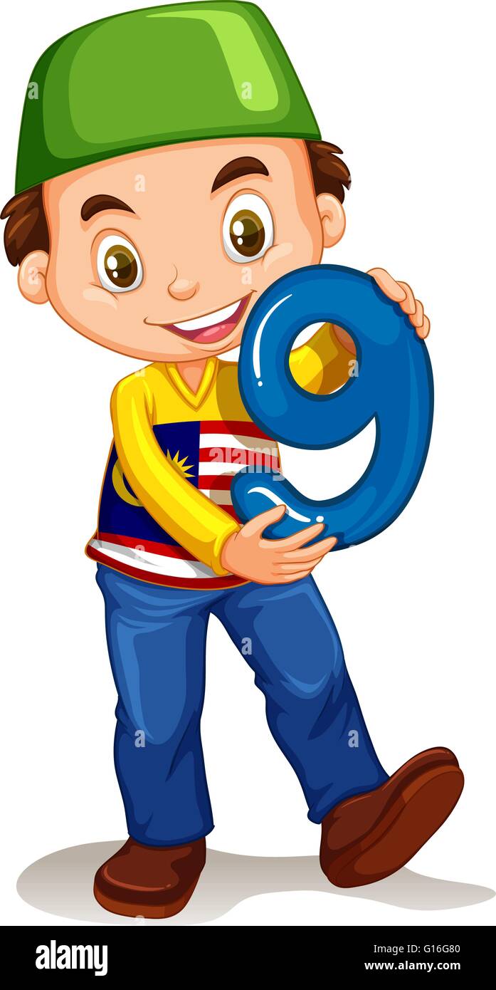 Number nine Stock Vector Images - Alamy