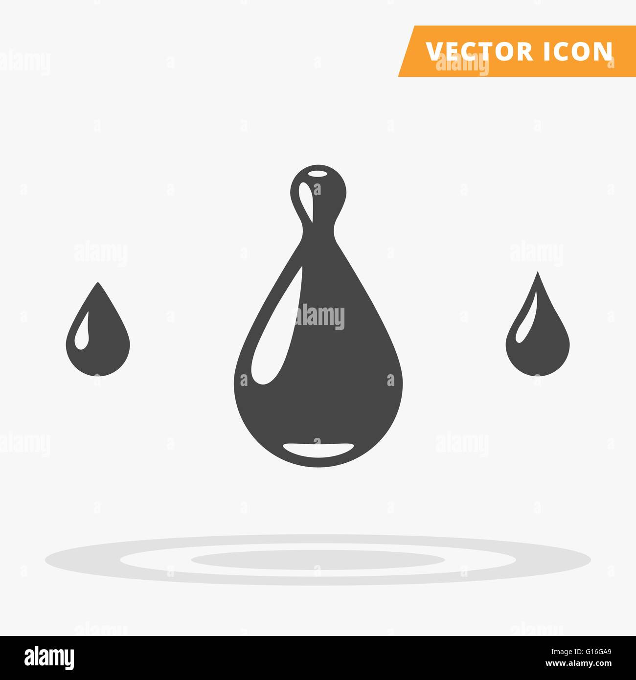 Drops rain splashes in Stock Vector Images - Alamy