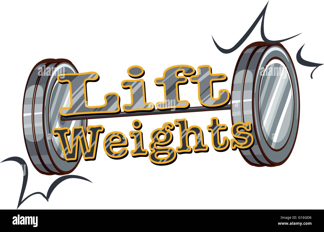 Weightlifting sport poster background hi-res stock photography and ...