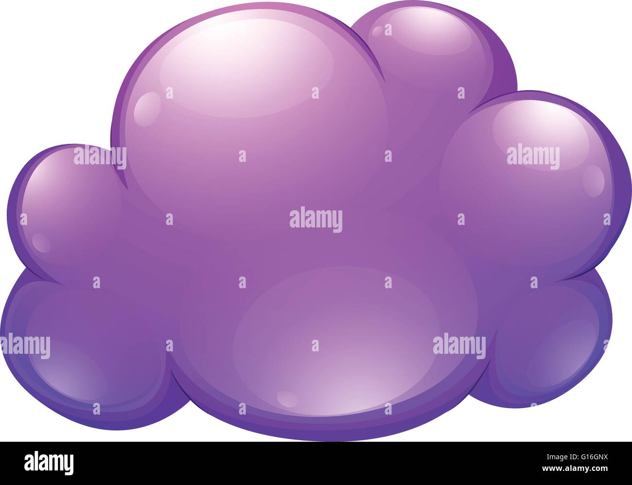 Purple cloud drawing Stock Vector Images - Alamy