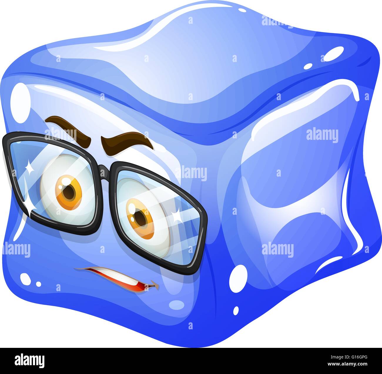 Eyeglasses gesture Stock Vector Images - Alamy