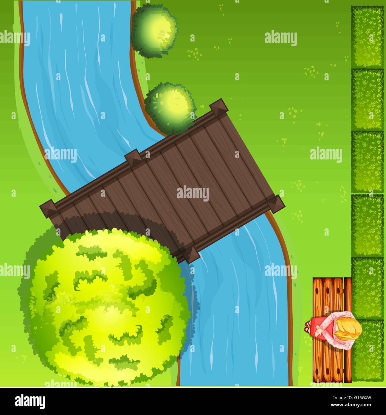 Top down view clean Stock Vector Images - Alamy