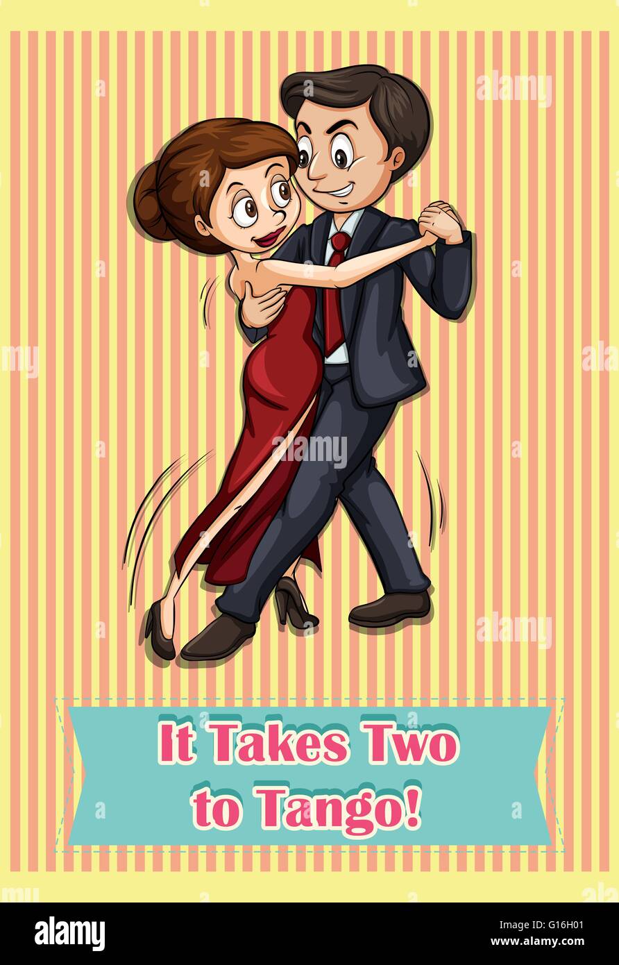 It takes two to tango hi-res stock photography and images - Alamy