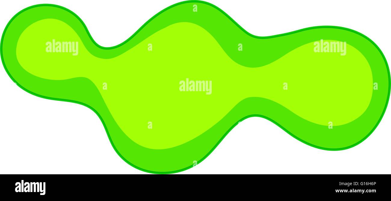 Green bacteria on white illustration Stock Vector Image & Art - Alamy