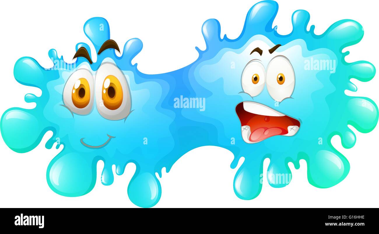 Blue splash Stock Vector Images - Alamy